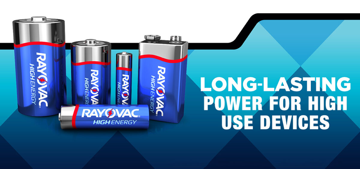 D HIGH ENERGY™ Alkaline Batteries - Rayovac