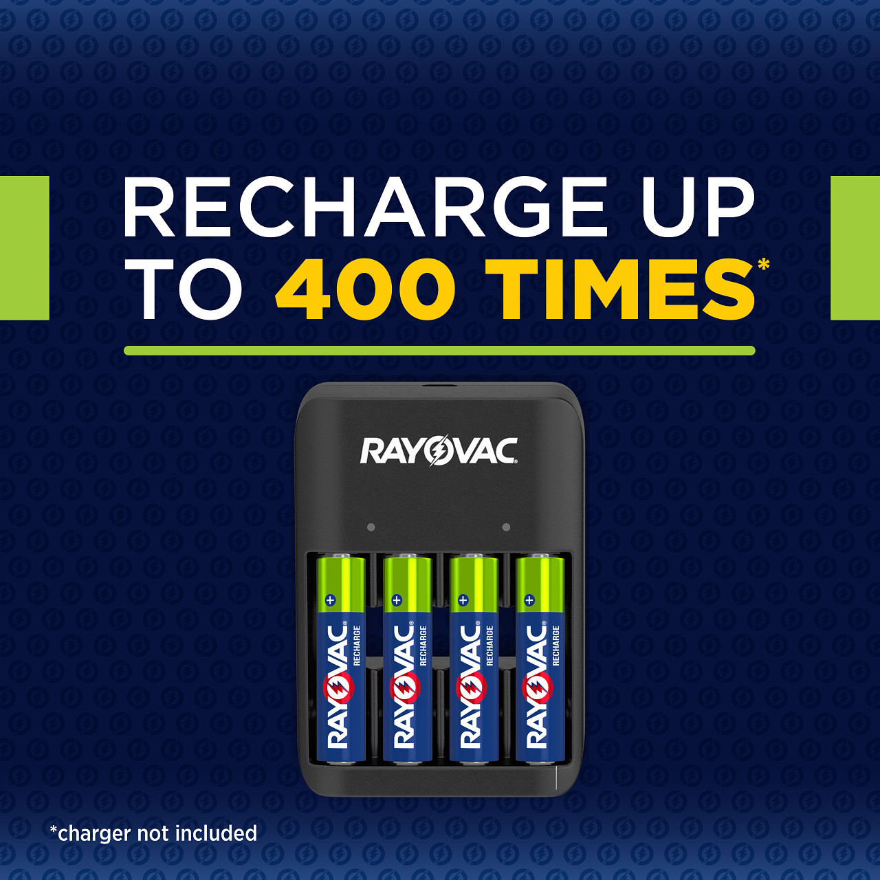 Recharge AAA Batteries - Rayovac